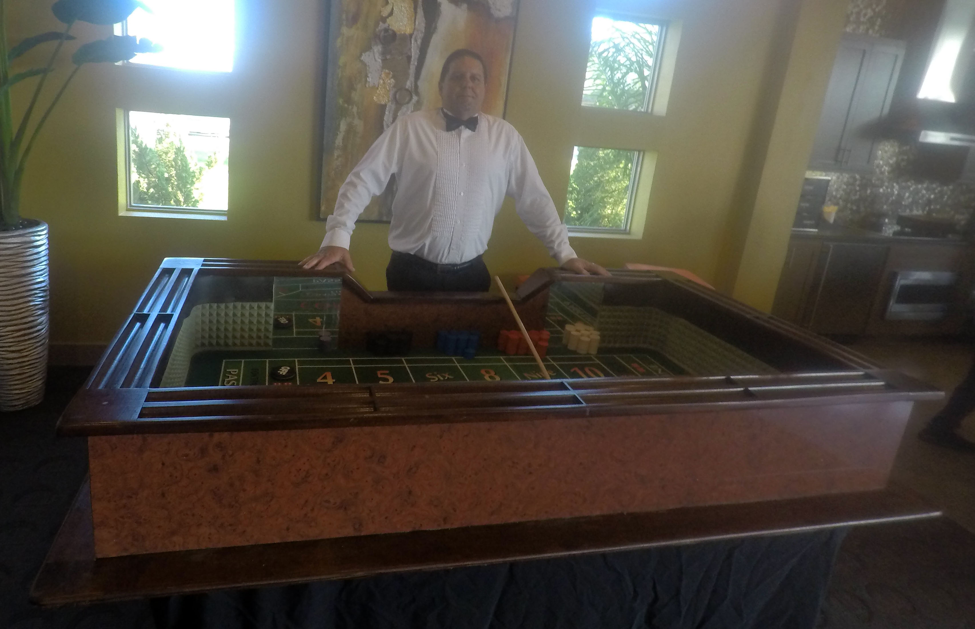 All Aces Casino Creations | Club Craps Table Rental | Houston, TX